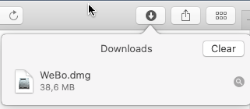 After the download has finished you can access the file in the download ...